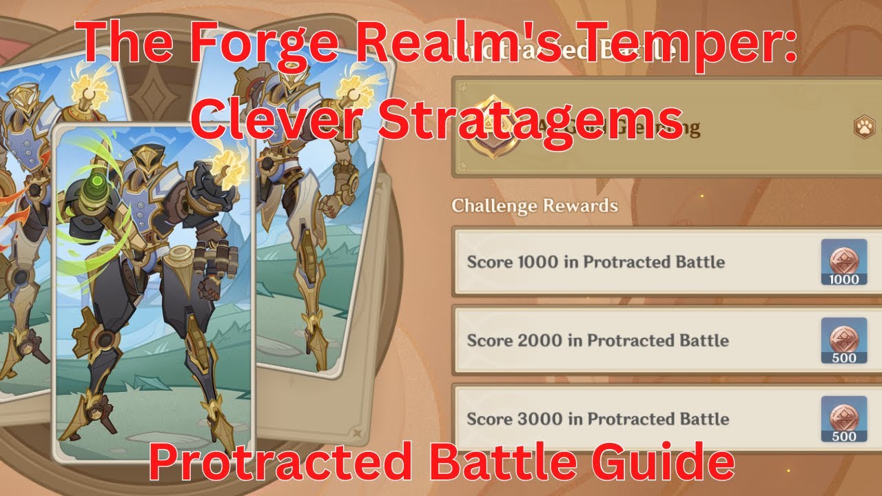 The Forge Realm's Temper: Clever Stratagems: Protracted Battle 3000 ...