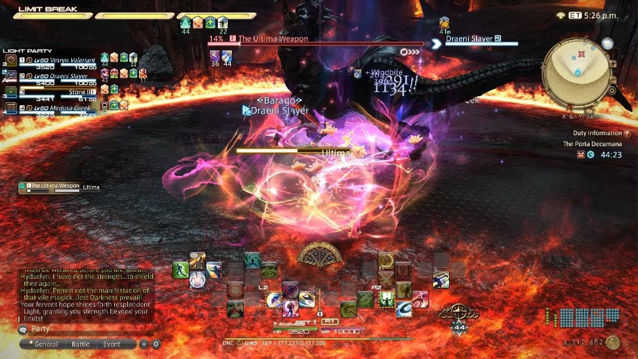 FINAL FANTASY XIV - Dancer LB3 - YouTube