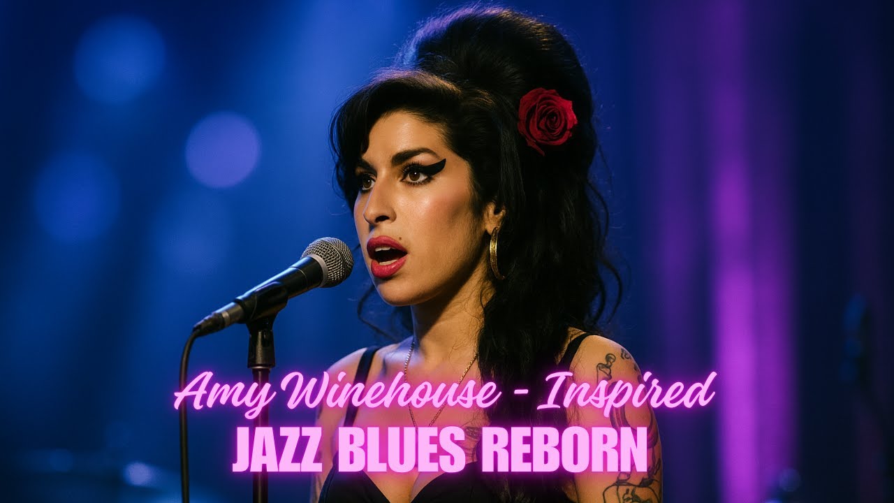 Amy Winehouse Inspired Jazz & Blues Reborn I Melancholy Melody 🌹 ...