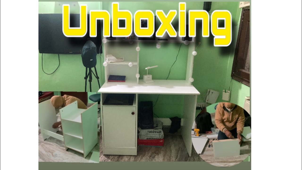 Table ki unboxing | Vlog 21 | Kasute Vlogs - YouTube