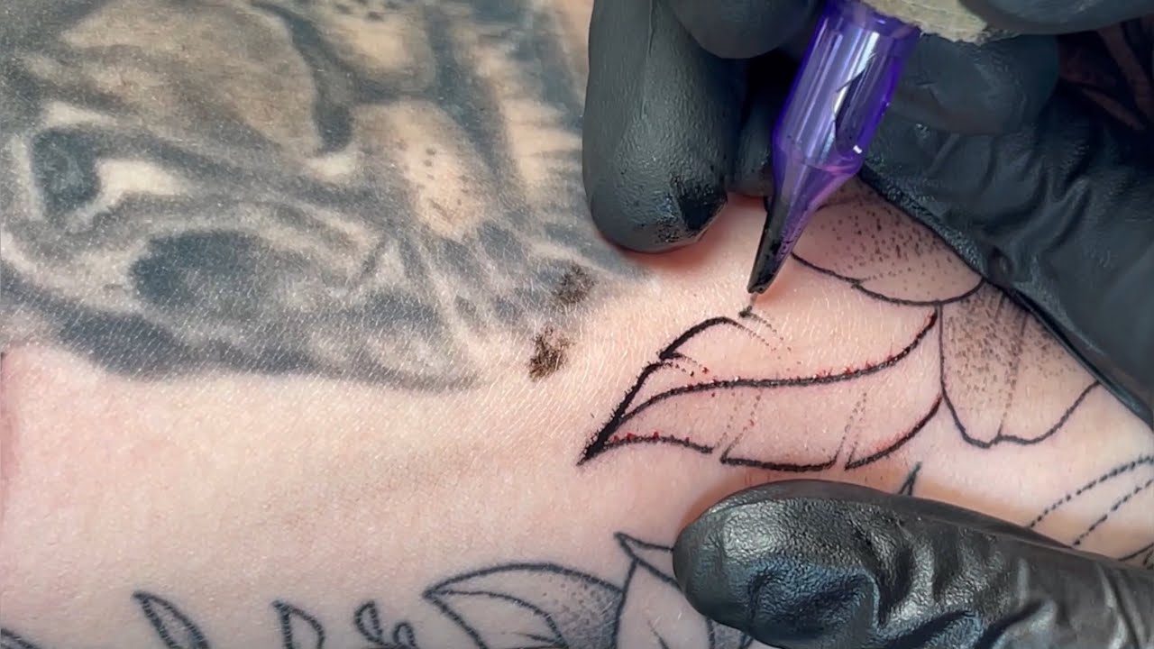 Closing tattoo sleeve - YouTube
