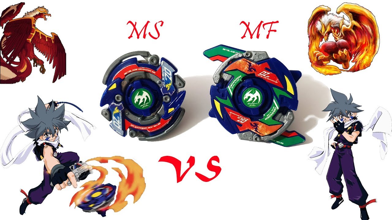 BEYBLADE DRANZER MS VS DRANZER MF / hobby toys 🕹️ - YouTube