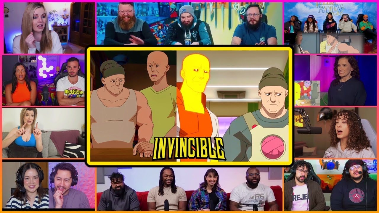 Youtubers React To SAD SCENES WITH VILLAINS | Invincible S3 Ep 3 ...