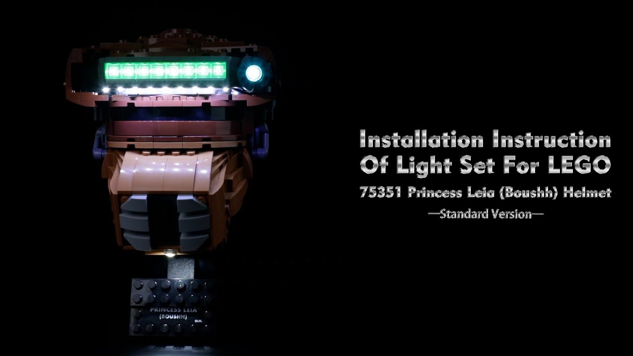 Installation Instruction Of Light Set For LEGO 75351 Princess Leia ...