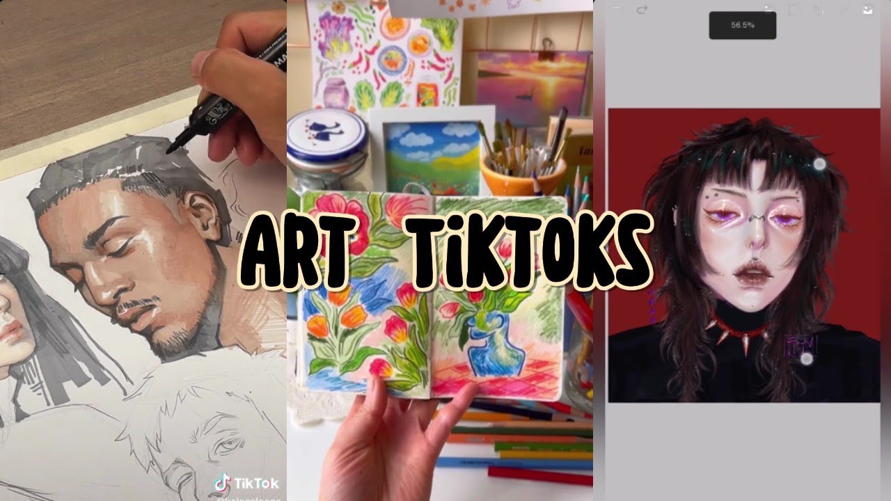 Art Tiktoks 4 u 😊 - YouTube