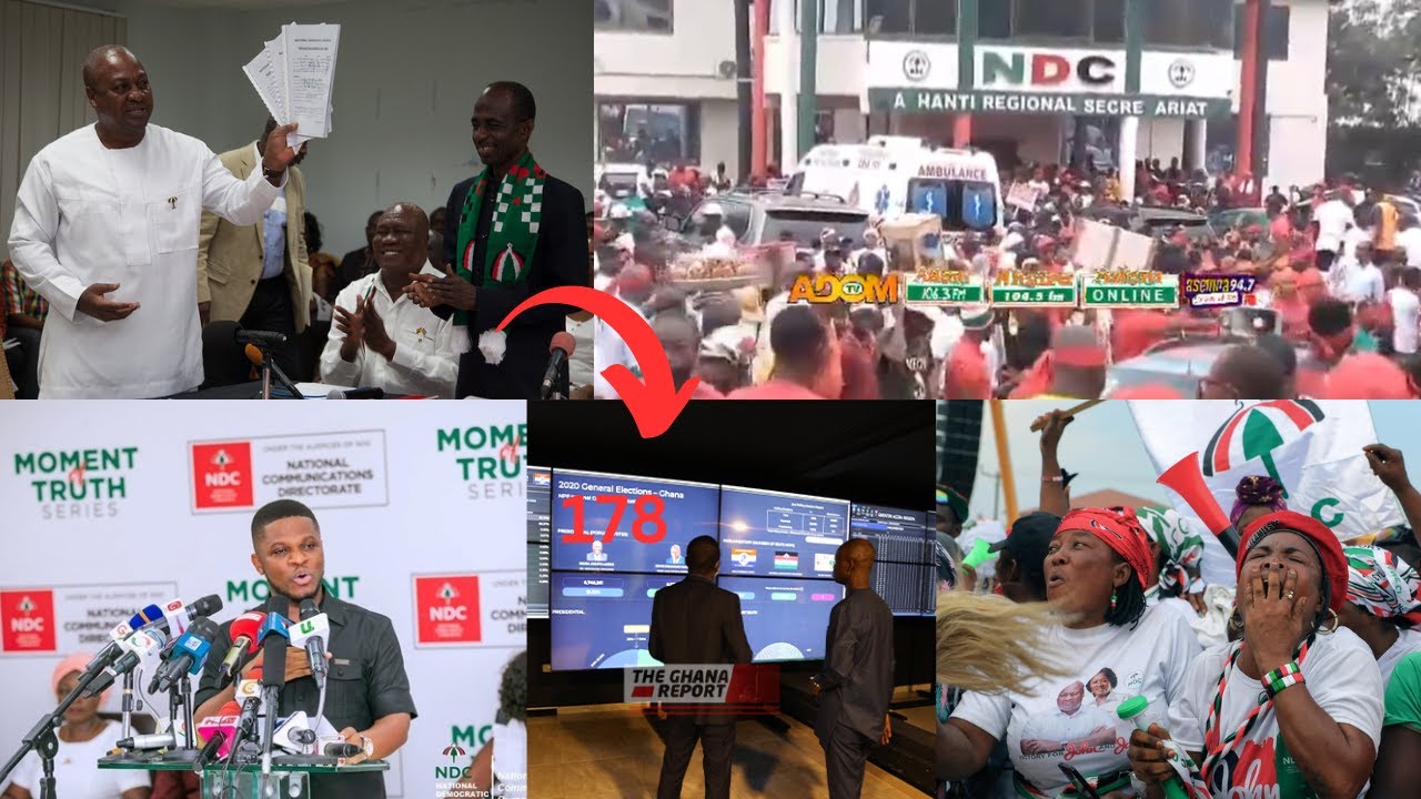 GOOD JOB NDC🚨 178 Seat For NDC Out 220; Total Dịsgracé Hịt Bawumia Camp ...
