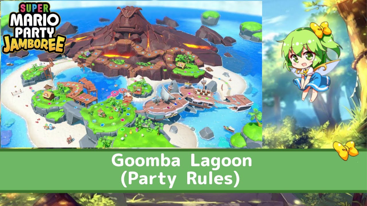 Mario Party Jamboree - Goomba Lagoon (Party Rules) - YouTube