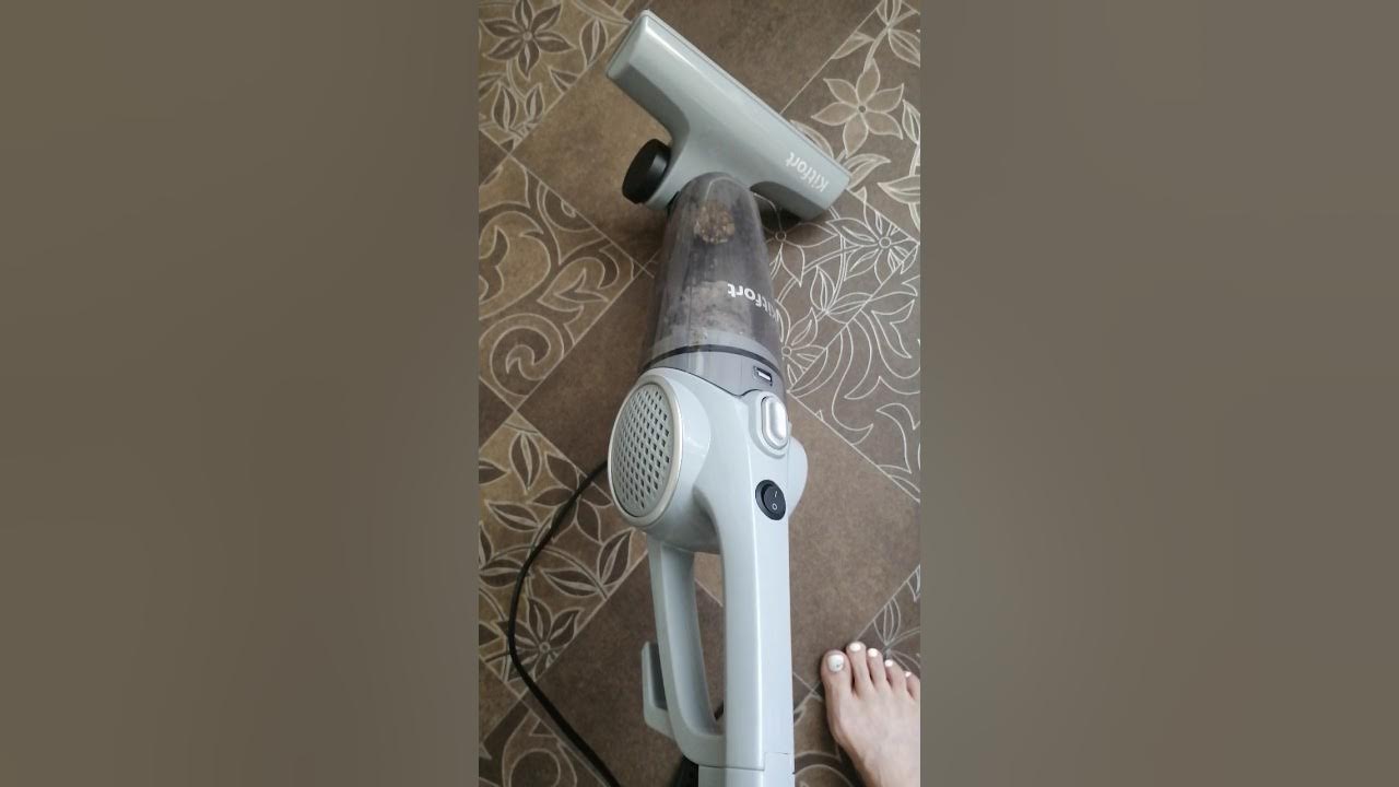 Обзор техники KITFORT вертикальный пылесос, модель KT-509 - YouTube