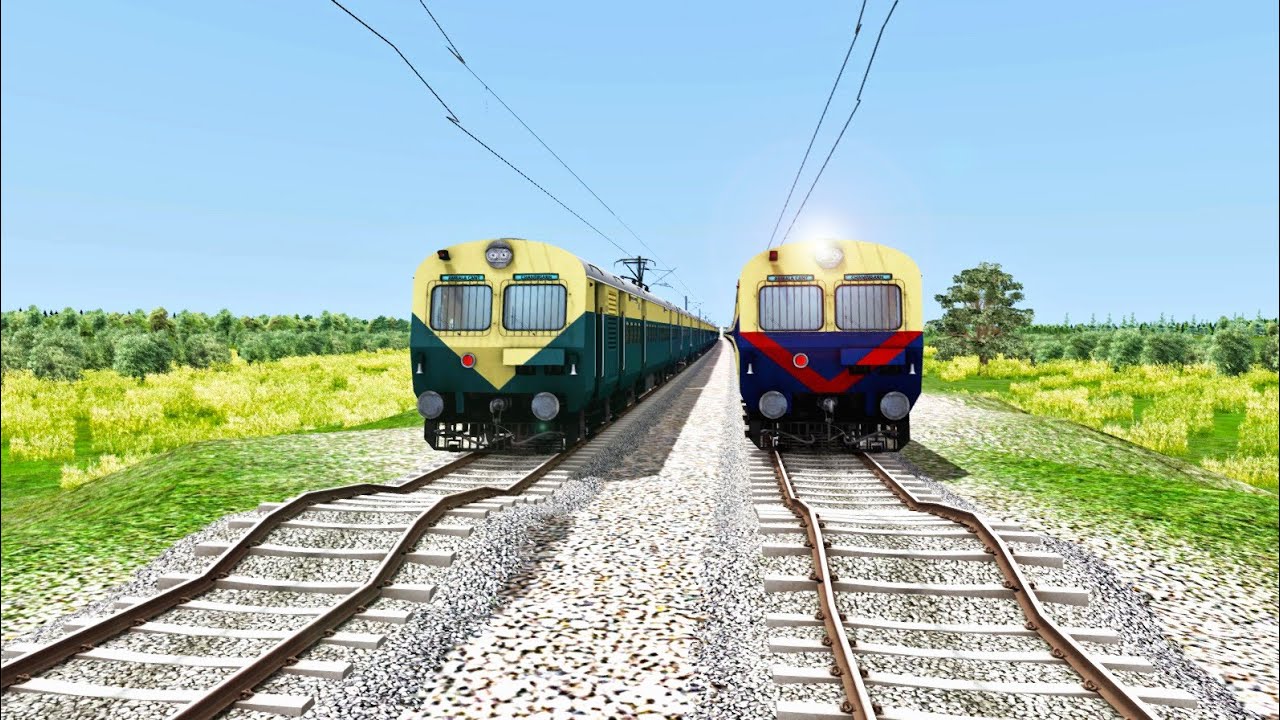 Train vs Massive Speed Bumps #2 - Train Simulator - YouTube