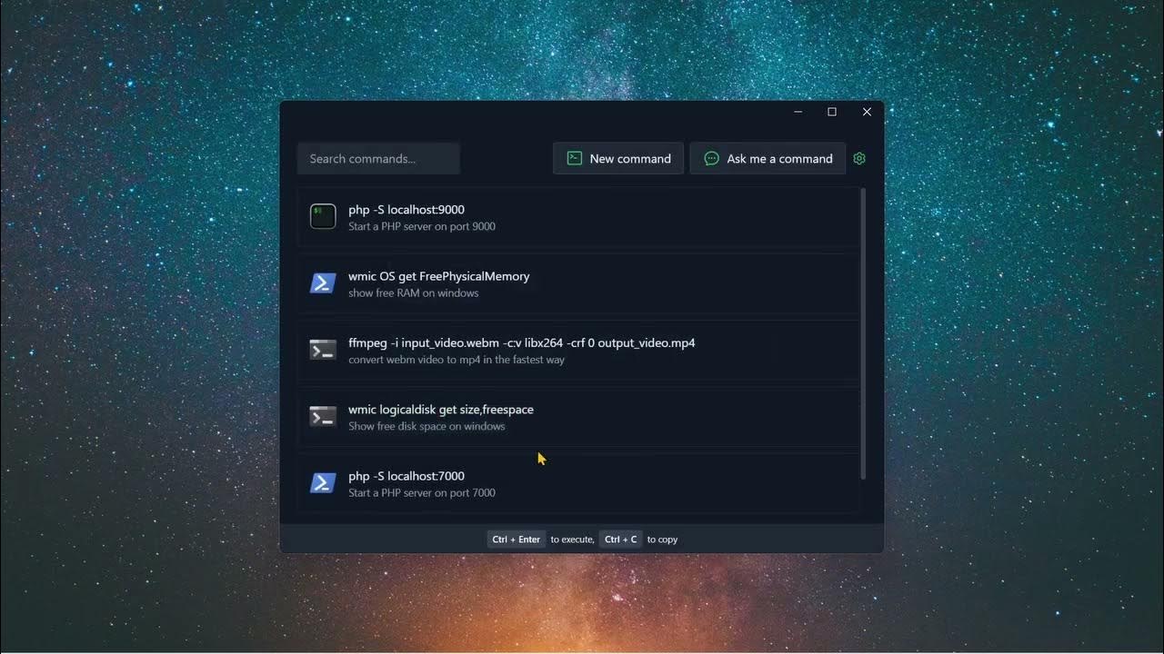 Komandi - AI Powered Terminal command snippets manager - YouTube