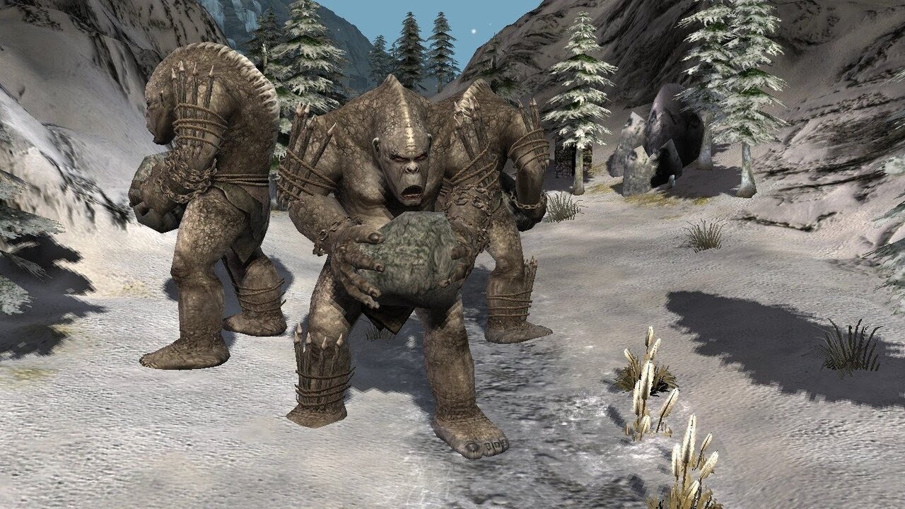 They spam giants we spam Elven heroes Action in a 4v4 South Down map ...