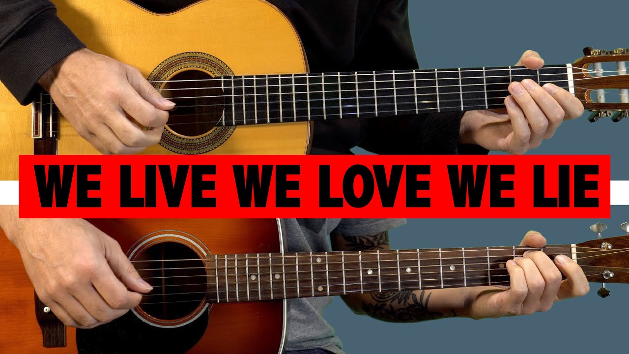 We Live We Love We Lie - Guitar Tutorial (Alan Walker - The Spectre ...