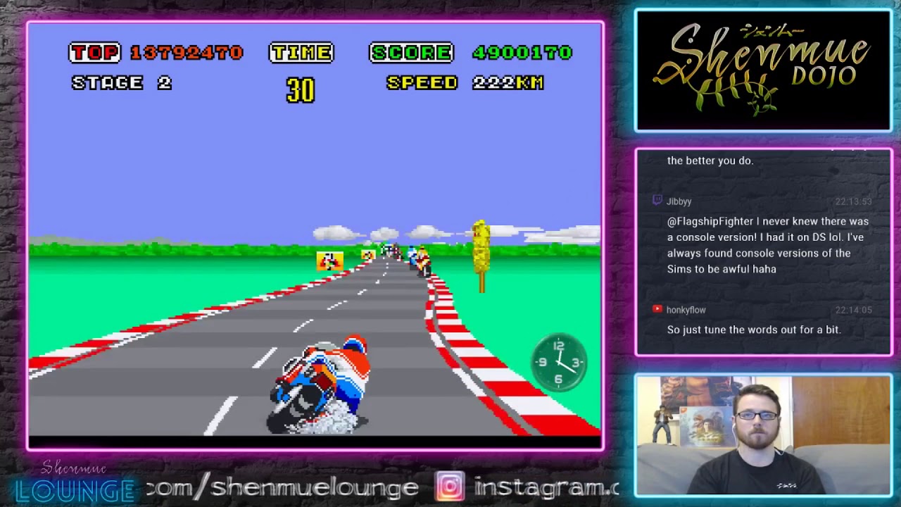 Shenmue - Hang On at YOU Arcade (one coin completion) - YouTube