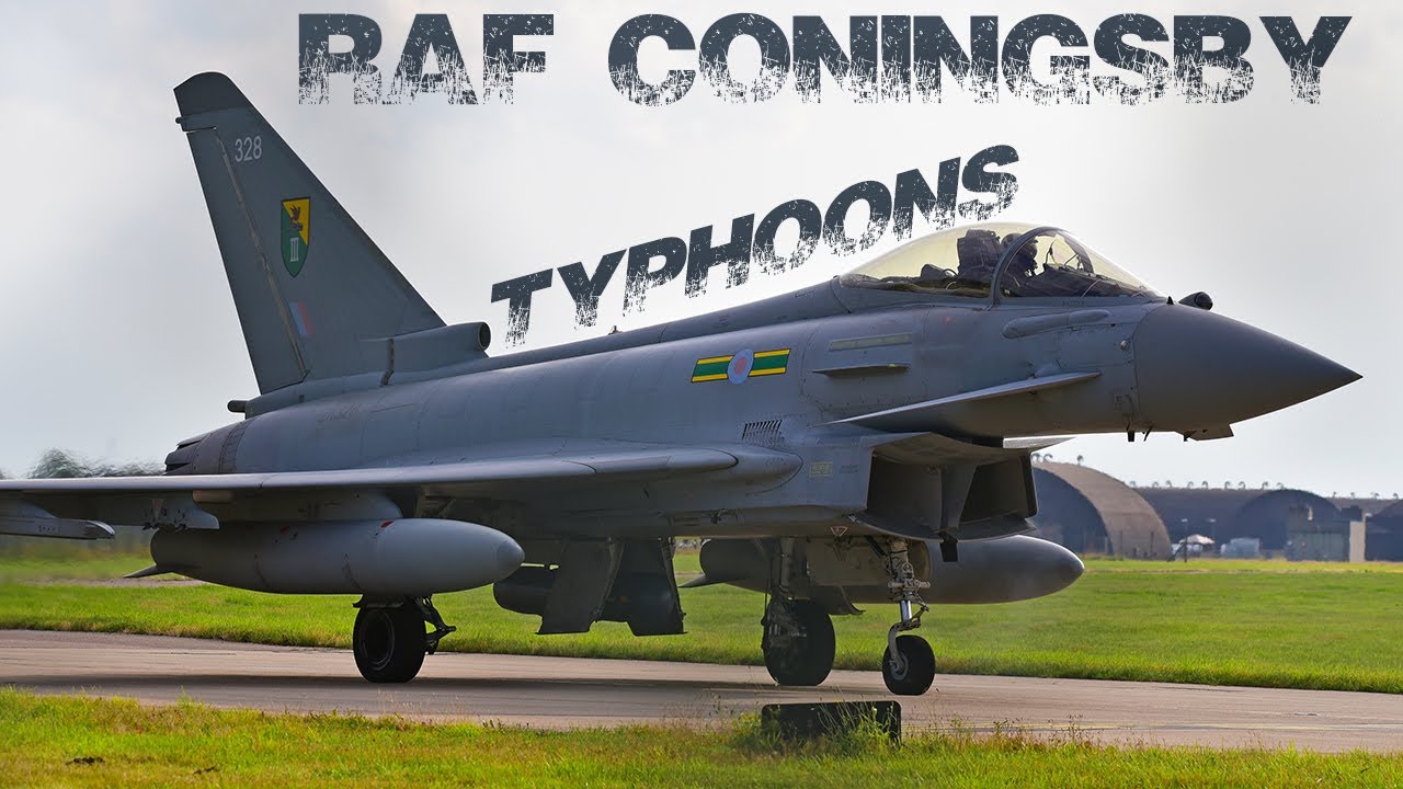 Typhoons at RAF Coningsby 6th + 8th July 2021 4K - YouTube