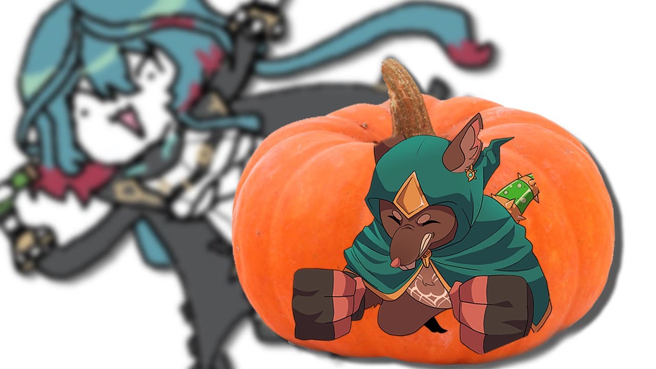 pumpkin carving a poison taster!!【HANDCAM】 - YouTube