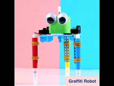 Graffiti Robot - Miro Boo Step by Step teaching how to make a robot for technical student and fun