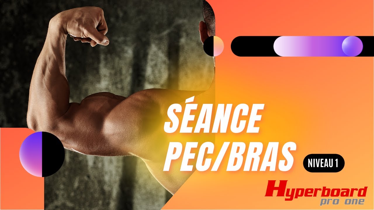 PEC/BRAS Niveau 1 : Entraînement Fractionné de 10 Min avec Hyperboard - Mode Oscillation - YouTube