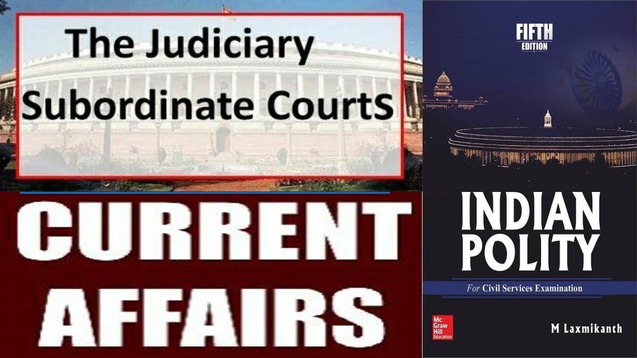 SUBORDINATE COURT-INDIAN Polity by Lakshmikant:UPSC/STATE_PSC/SSC/RBI ...