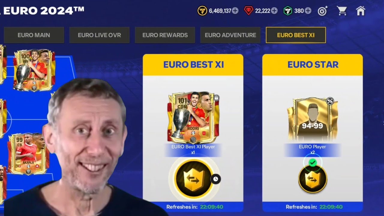 FREE 101 OVR best Player of EURO 2024 in FC Mobile - YouTube