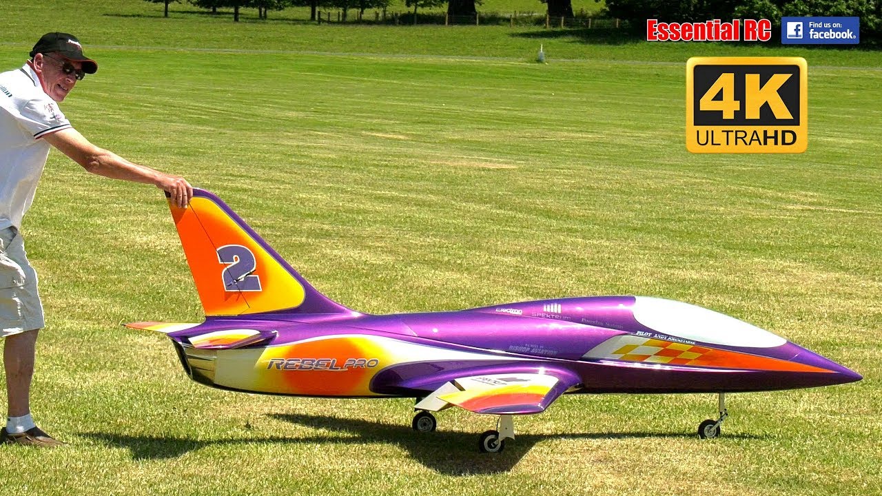 'RARE BEAR' Pirotti Rebel Pro RC SPORT JET [*UltraHD and 4K*] - YouTube