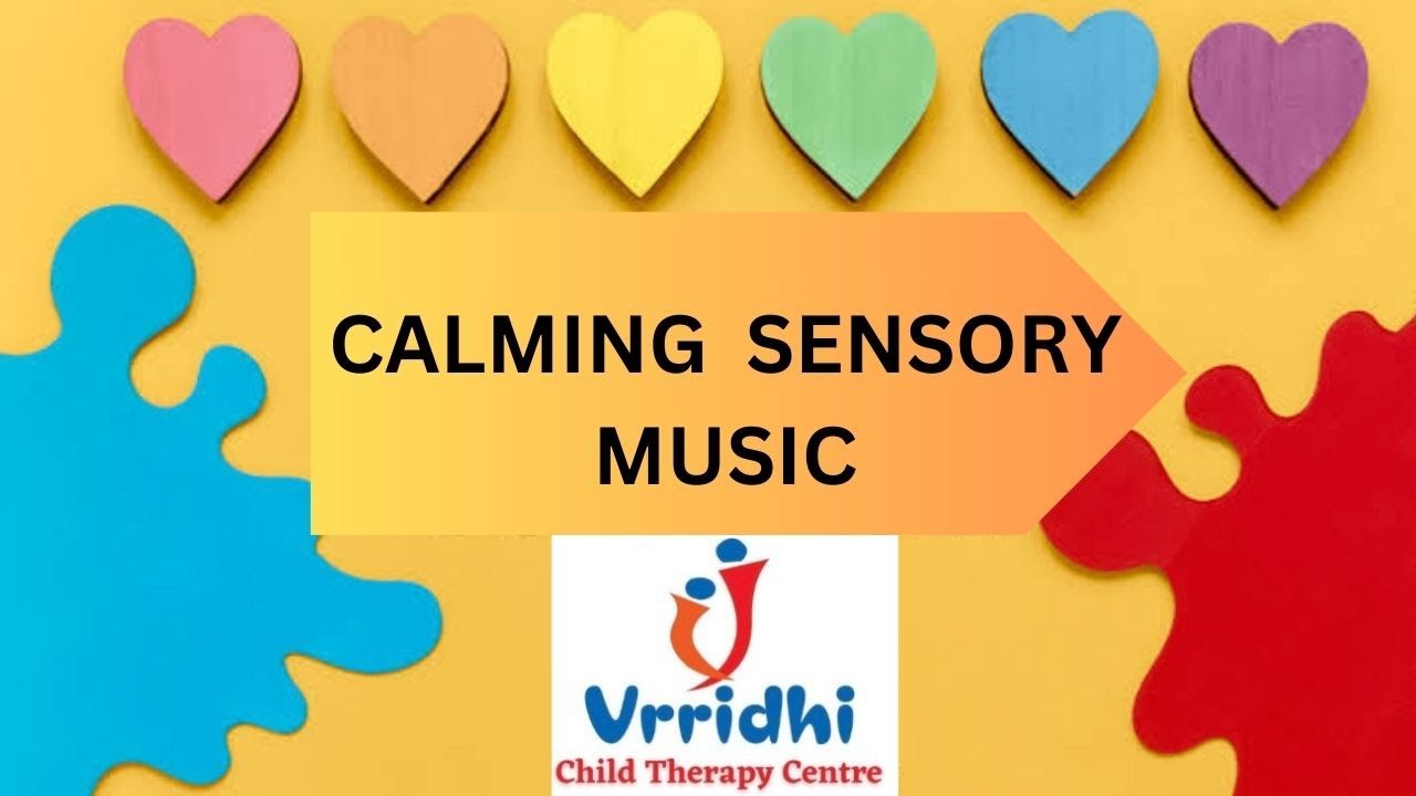 Calming Sensory Music| Soothing Colour Visuals| Autism Calming Sleep ...