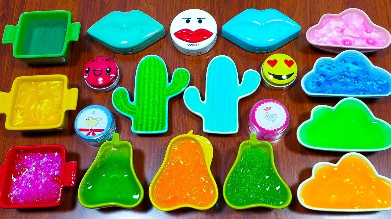MIXING RANDOM INTO MY STORE BOUGHT SLIME ! SLIME SMOOTHIE - SATISFYING ...