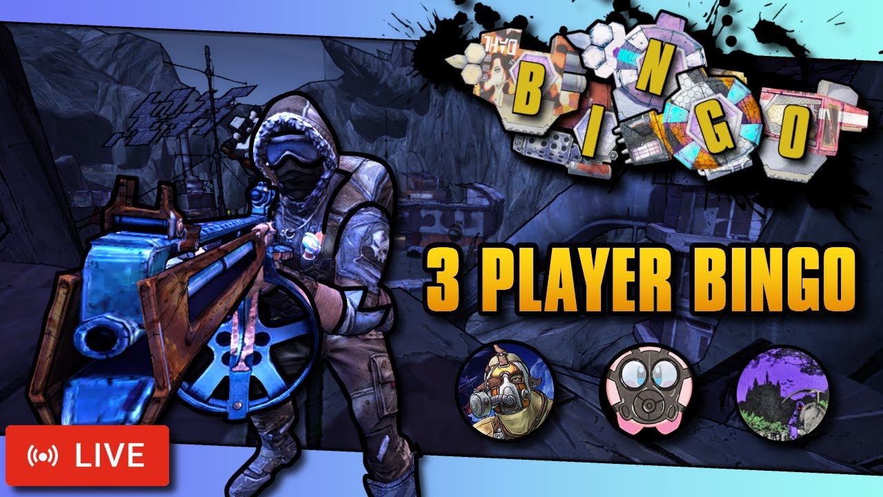(Full VOD) Borderlands 2 Three Player FFA Blackout Bingo! (ft ...