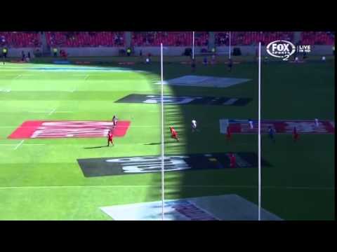 Incredible Speed burst from the speedster Carlin Isles vs Wales - YouTube