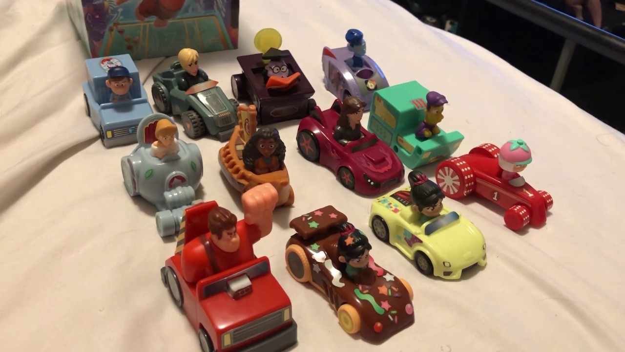 Ralph breaks the Internet happy meal toys review - YouTube