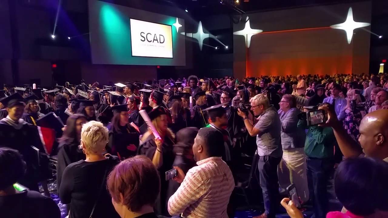 SCAD 2016 Atlanta graduation - YouTube
