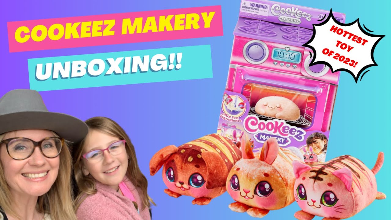 Baked Plushies?! Unboxing the viral Cookeez Makery toy! - YouTube