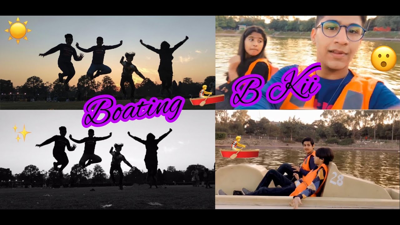 Day Out with Cousin's | Boating 🚣‍♂️ b kii | 4th Vlog | Sastay Vlog - YouTube