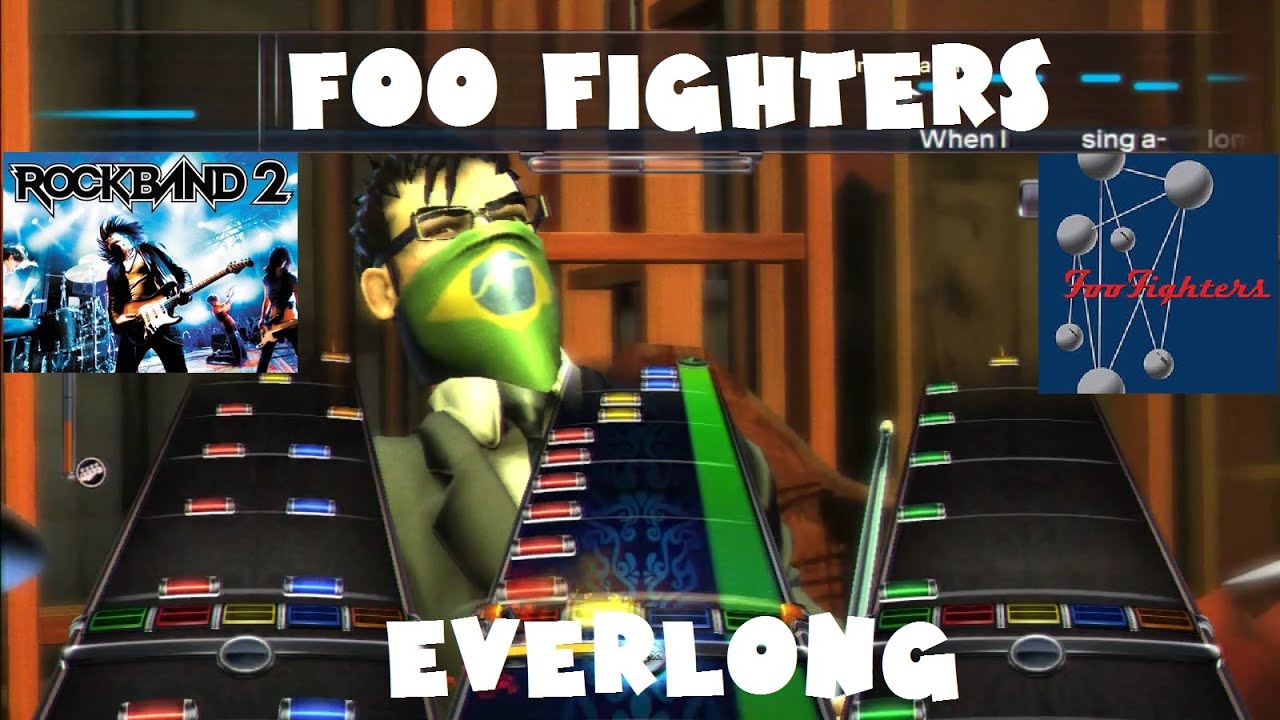 Foo Fighters - Everlong - Rock Band 2 Expert Full Band - YouTube