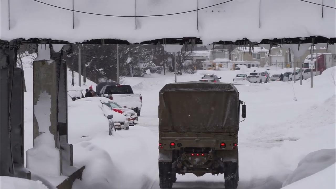 national guard blizzard of 2022 Buffalo New York - YouTube