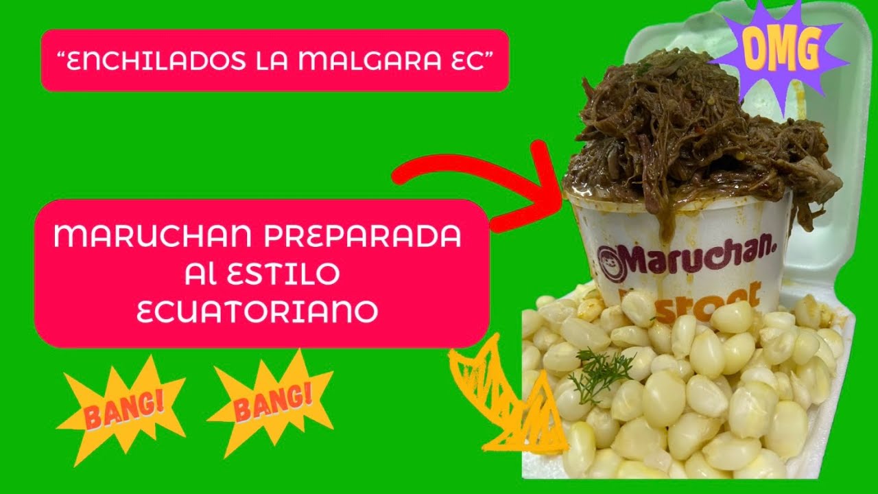 MARUCHAN RAMEN BIRRIA estilo ECUATORIANO #mexicanstreetfood #maruchan # ...