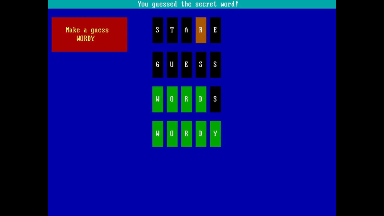 Writing a word puzzle game - YouTube