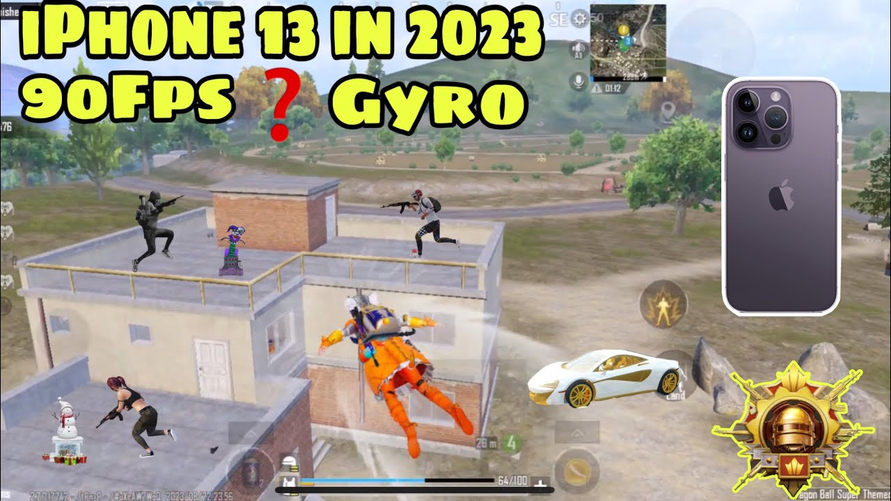 iPhone 13 Bgmi Test | IPhone 13 Gyro Test | IPhone 13 90fps Test - YouTube