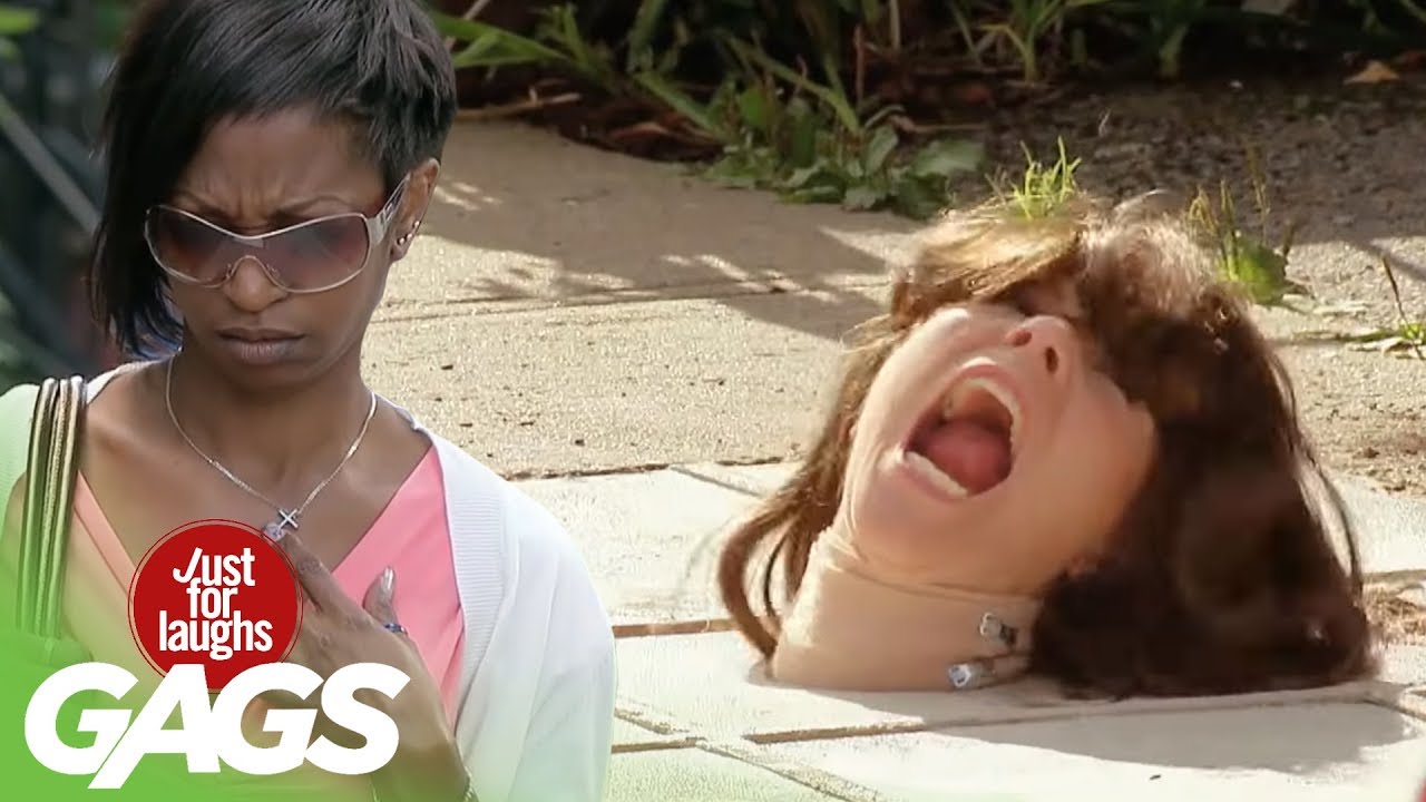 Screaming Severed Head Prank Just For Laughs Gags Youtube