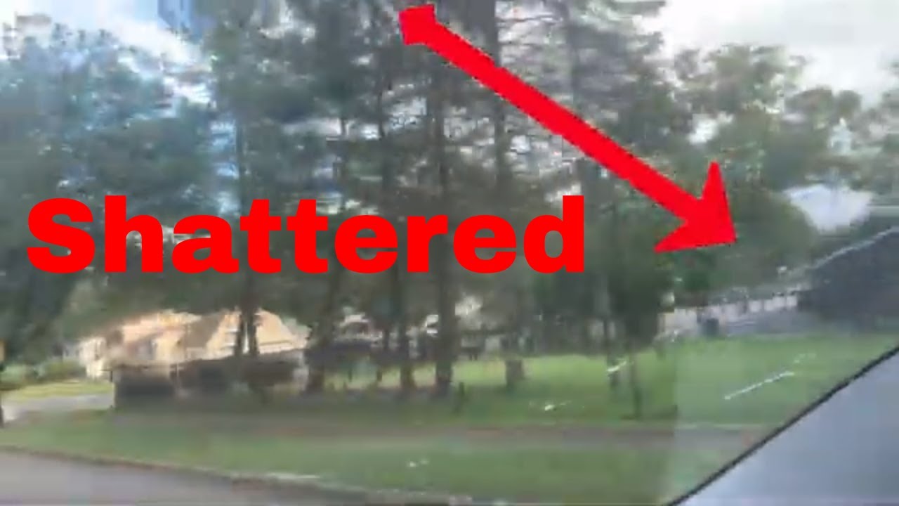 My Tesla Model 3 Glass Shattered - YouTube