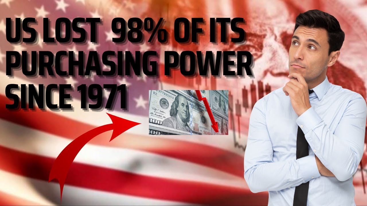 The decline of the purchasing power of the US dollar since 1971 #shorts ...