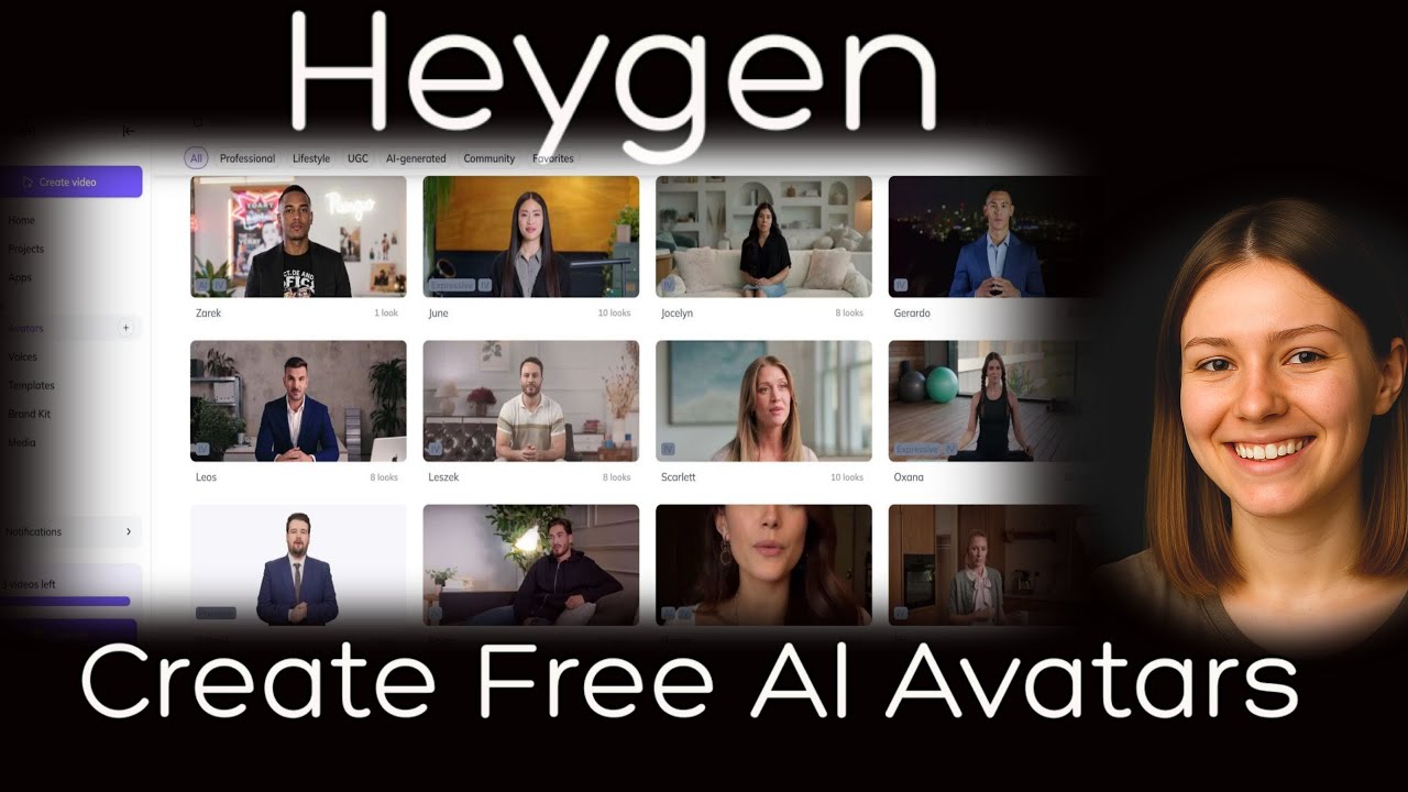 How to Create Free AI Avatars with HeyGen | Step-by-Step Tutorial - YouTube