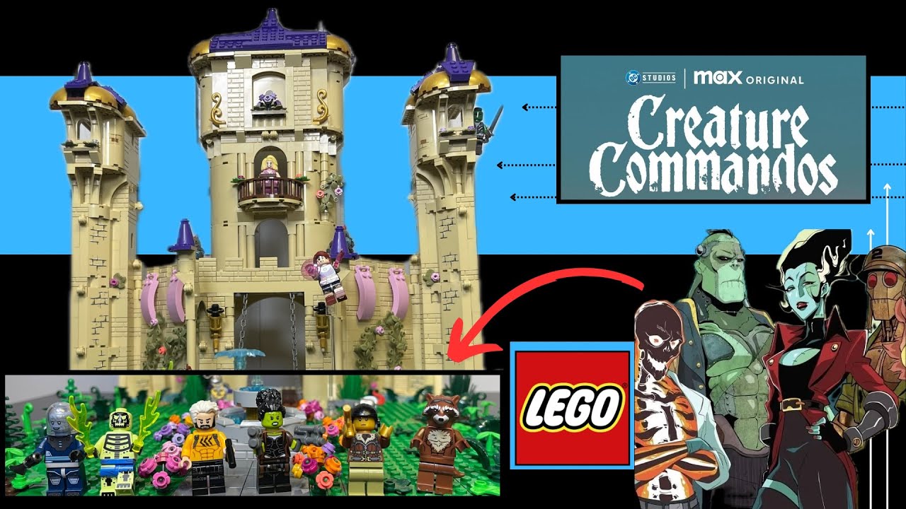 LEGO Creature Commandos MOC / Pokolistan Castle!! - YouTube