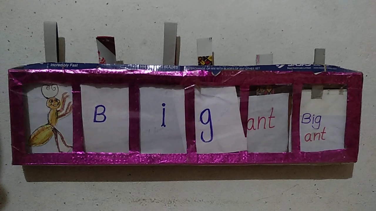 English Fun game for std 1 - YouTube