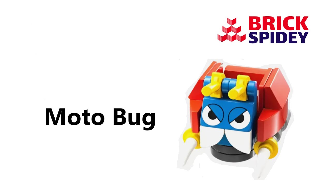 How to build a Moto Bug from Sonic the Hedgehog #sonic #lego #toys ...