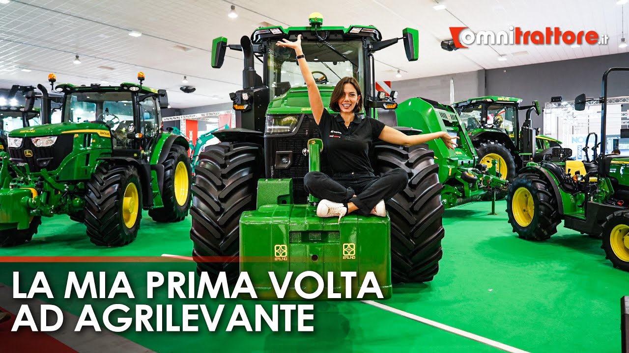 Agrilevante 2023 con Giulia Tonello: trattori e mezzi agricoli... sul ...