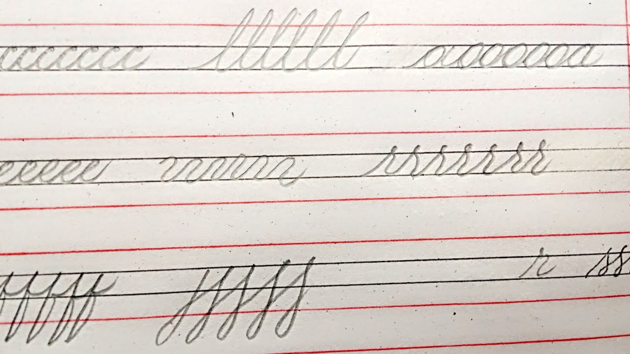 Cursive Writing Skills||Calligraphy Art||Art With Pencil||Joint Writing ...