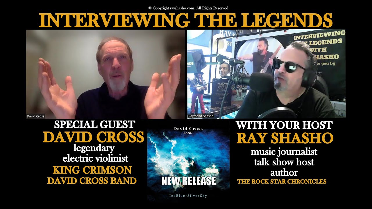 David Cross Ex King Crimson Violinist Talks 'Ice Blue, Silver Sky ...