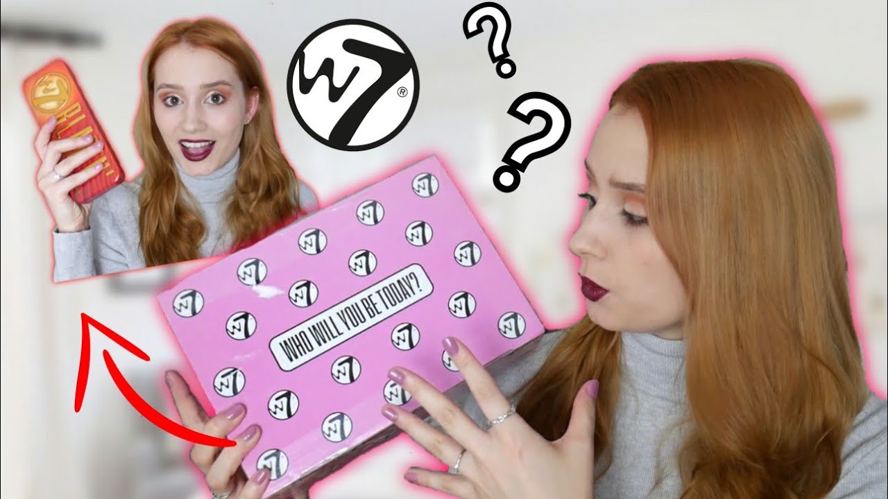 W7 MYSTERY BOX UNBOXING | Makeup Mystery Box | November 2020 - YouTube