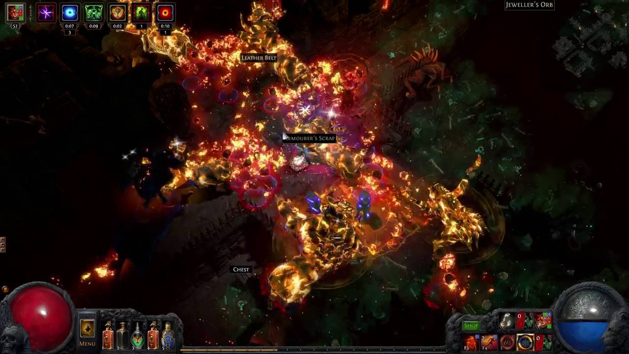 POE 2.4 Tier 11 Rare Corrupted Torture Chamber Map Boss using SRS ...