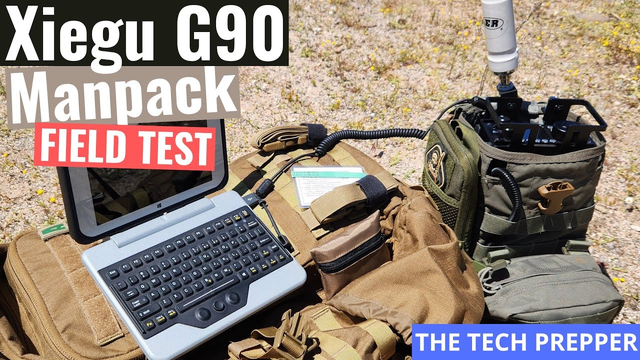Xiegu G90 Field Test - Manpack Series - YouTube